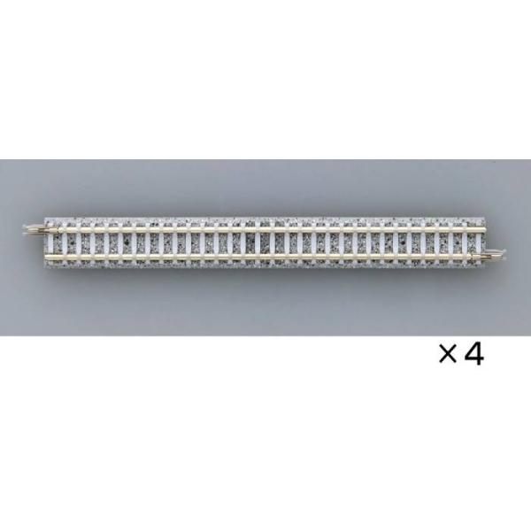 PC枕木を再現した長さ158.5mm、幅18.5mmのストレートレール。90°カーブにおいて複線間隔を37mmから55.5mmに広げるレール。●バラストと枕木を塗装し、美しい外観。●PC枕木表現。●レール同士は爪でパチンと結合、簡単確実な接...