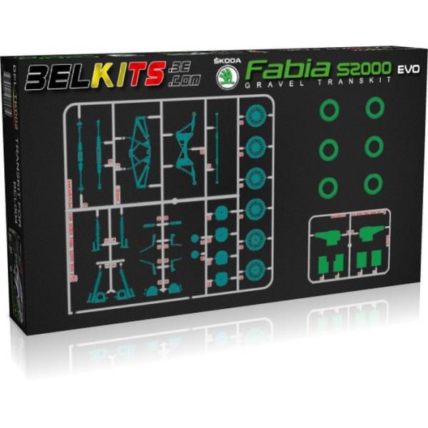ベルキット 1/24 シュコダ ファビア S2000 EVO キット (BEL004) 用 グラベル仕様 コンバージョンキット。