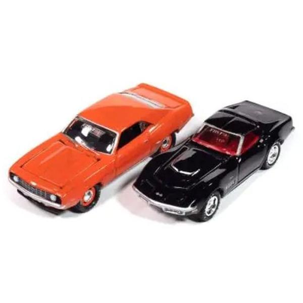 京商 ミニカー 模型｜Johnny Lightning 1/64 F.A.S.T バージョン A 2-カー セット。