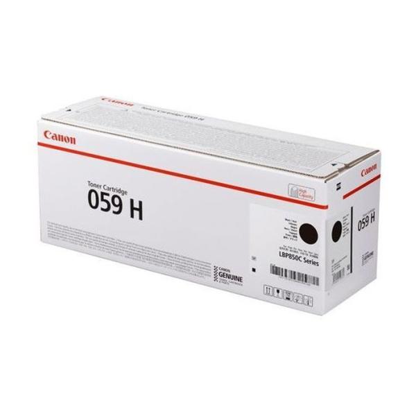 トナーカートリッジ 059 H ブラック。対応機種：LBP852Ci、LBP851C。