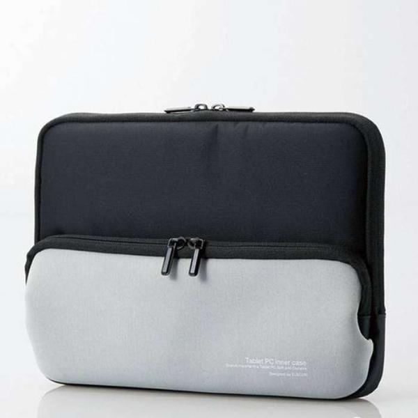 汚れにくい高級感のある生地を使用し、機器本体をキズや汚れから守るインナーバッグです。Microsoft(R) Surface(TM) Go 2018年モデルに対応しています。前面にマウスやACアダプタなどの分厚い収納物にも対応できる伸縮ポケ...