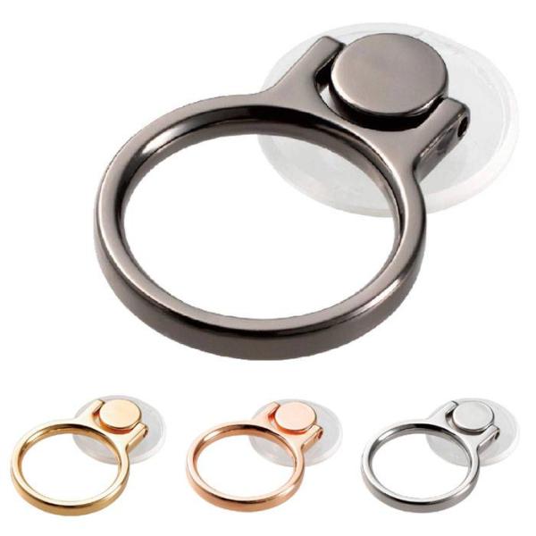 背面に貼りつけることで指を通してスマートフォンを持つことができ、スマートフォンの落下を防ぐフィンガーリングです。機器本体やケースの柄を隠さないスタンダード・クリアタイプです。持ち方に合わせてリングが回転し、持ちやすい角度に調整可能です。動画...