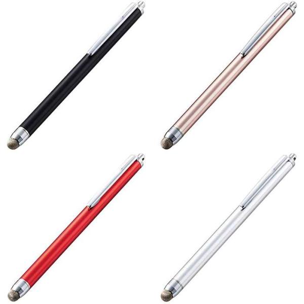 導電繊維製のペン先により、スムーズな快適操作ができるタッチペンです。さらさらと滑り心地がよく、なめらかな操作を実現する導電繊維製のペン先を採用。指先でのタッチ操作と違い、液晶画面を汚さずに操作可能です。タッチ操作はもちろん、スライド、スワイ...