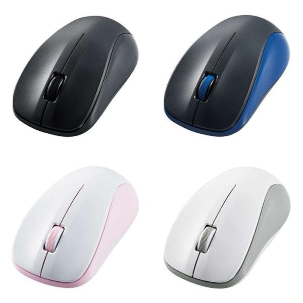 わずか約67gと軽量ながら約10カ月電池交換不要！ Bluetooth(R)5.0規格に対応したMサイズの3ボタンIR LEDマウス。カラーバリエーションは、ブラック(JAN：4549550217705/品番：M-BY11BRSKBK)、ブ...
