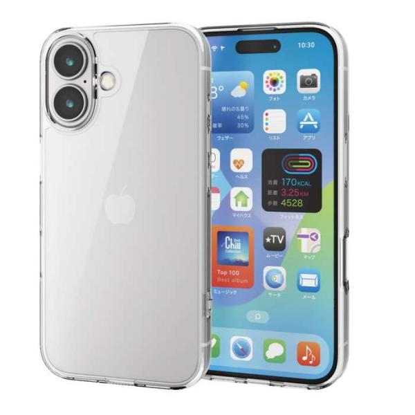 ip16611hbc。■側面には弾力性のあるTPU(熱可塑性ポリウレタン)素材を、背面には強じんで透明度の高いポリカーボネート素材を使用した、スリムなスタイルのハイブリッドケースです。  ■側面は強じんな耐久性としなやかな弾力性をあわせ持つ...