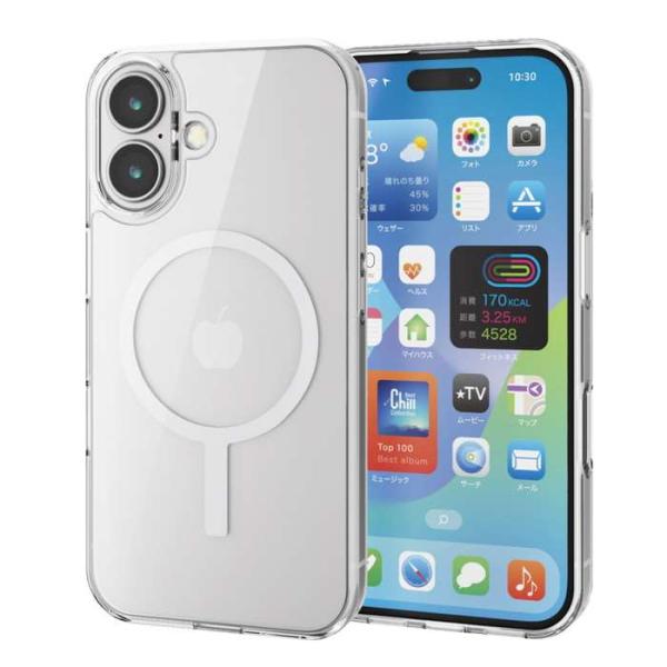 ip16611hbc。■磁力装着タイプのワイヤレス充電器に対応した“MAGKEEP”シリーズ。側面には弾力性のあるTPU(熱可塑性ポリウレタン)素材を、背面には強じんで透明度の高いポリカーボネート素材を使用した、スリムなスタイルのハイブリッ...