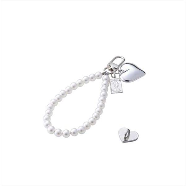 ■パールビーズの上品な輝きがエレガントさを添えるチャームストラップです。  ■ハートチャームとパールビーズのシンプルな組み合わせで、どんなスマホケースにも自然になじみます。  ■指を通して使える設計で、スマホの落下防止にも役立ちます。  ■...