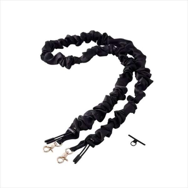 ■くしゅくしゅとした立体感が目を引く、シンプルながら存在感のあるスマホショルダーストラップです。  ■繊細な光沢と透け感のある軽やかな生地が、大人っぽい雰囲気を引き立てます。  ■落ち着いたカラーと上品な素材感で、カジュアルからきれいめまで...