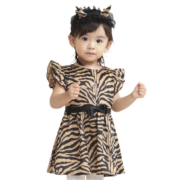 可愛いベビー用節分コスチューム。スタンダードなお洒落ワンピースで、ウエストのグログランリボンがポイント。ベージュカラーは限定商品で、ナチュラルテイストやシャビーシックなお部屋での撮影にぴったり。外出時はインナーに長袖を合わせるといい感じに。...