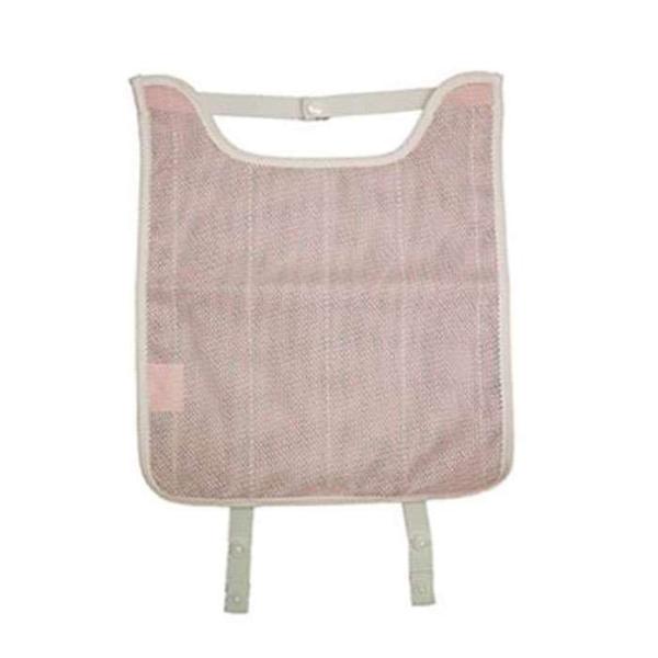 清涼ランドセルパッド。ワイドタイプ。カラーは、ピンク（4560333931915：h1014PK）です。今流行りのヘリなしランドセルにも対応。◆ダルマかんに取り付けるタイプで、ヘリなしランドセルやヘリありランドセルに対応可能！◆背中にかく汗...