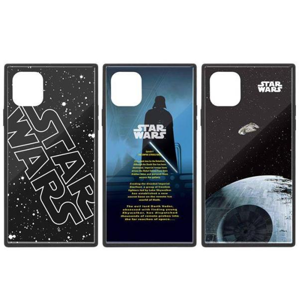iPhone 11 Pro Max対応ケース。「STAR WARS」のキャラクターデザインのガラスの光沢とTPUの一体感が美しいハイブリッド設計のiPhone 11 Pro Max ガラスハイブリッドケースです。背面にはキズに強い高硬度9H...