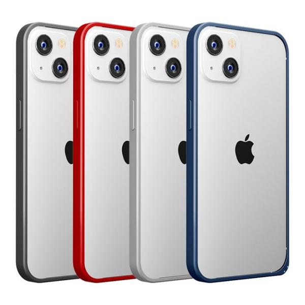 iPhone本体の美しさを最大限に生かすスタイリッシュなデザインの2021年iPhone5.4inch用アルミバンパーです。カラーバリエーションは、ブラック(JAN：4573540870205/品番：PG-21JBP01BK)、レッド(JA...