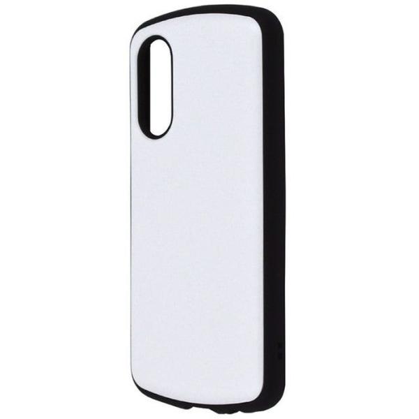 衝撃をやわらげるTPU×鉛筆硬度3Hで傷に強いポリカーボネート。衝撃をやわらげる上下のエアクッション構造。ケース内側のハニカム構造で衝撃から端末を護る。フチが画面より高いので傷付きにくい。