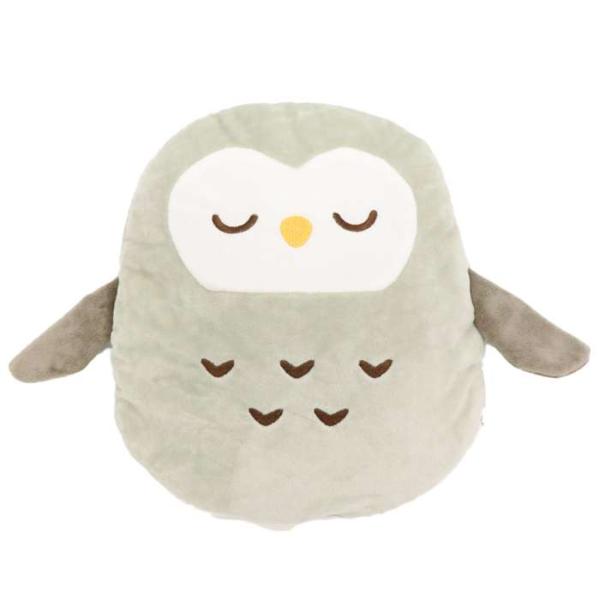 蓄熱式湯たんぽ　動物シリーズ。デザインはフクロウ。繰り返し使えるかわいい湯たんぽ。お湯の入れ替え不要！急速蓄熱・長時間あったか。最大6時間ぽかぽか。節電・省エネの今年の冬に最適！！1回の蓄熱電気代約2.1円。1ヶ月電気代約63円（1日1回蓄...