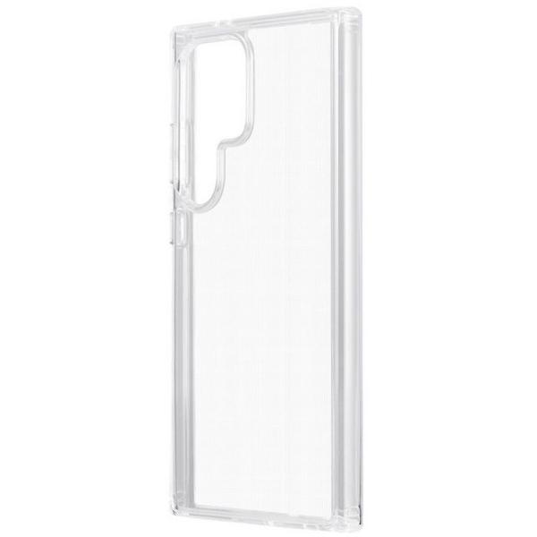 【耐衝撃】 硬く高透明なポリカーボネートと、柔らかく耐衝撃性に優れたTPUのハイブリッドケース。角に衝撃を吸収するエアクッションを搭載。柔軟性があり着脱が簡単。ボタンやカメラレンズを保護する精密設計。