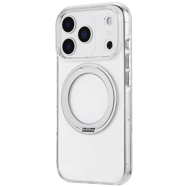 360度回転しスタンド利用できるMagSafeアクセサリ用マグネットリング搭載。長期間使用しても黄変しない全面ポリカーボネート設計で美しさ長持ち。厚みがあり衝撃を分散するエア構造。カメラレンズ周りを高く設計。カメラコントロールボタンやその他...