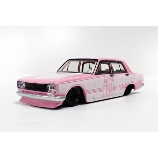 青島文化教材社（AOSHIMA）｜グラチャン15弾 BoostGear特注 1/64 ハコスカ4Dr 1971年式（GC10） （台座無し箱付き）｜691988。