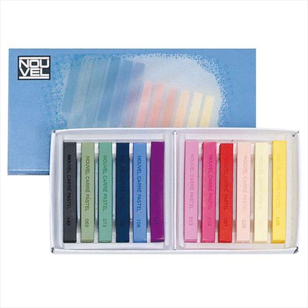 コンテの持ち味にパステルのよさを加えたハードタイプのパステルです。水にも溶けるため、混色や重色にも対応します。
