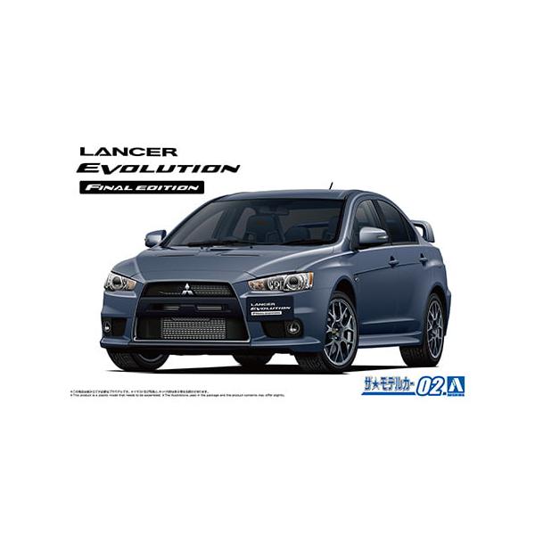 1/24 ミツビシ CZ4A ランサーエボリューション ファイナルエディション '15 三菱 MITSUBISHI LANCER Evolution final edition。