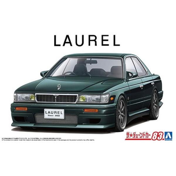 ザ☆チューンドカーNo.831/24HC33ローレル'91エアロカスタム(ニッサン)。