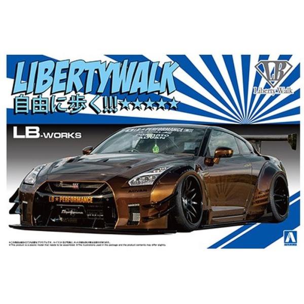 1/24リバティーウォークNo.12LB★ワークスR35GT-Rtype2Ver.1。