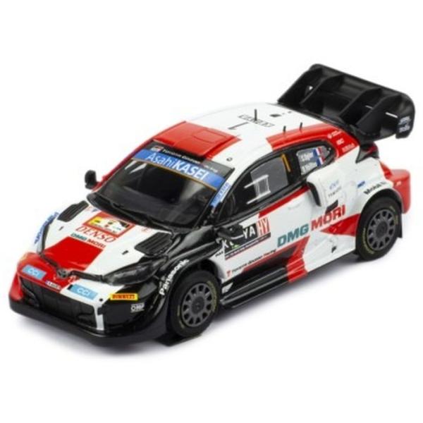 イクソ｜IXO 1/43 トヨタ GR ヤリス RALLY1 2022年サファリラリー ＃1 S.Ogier/B.Veillas｜RAM857。