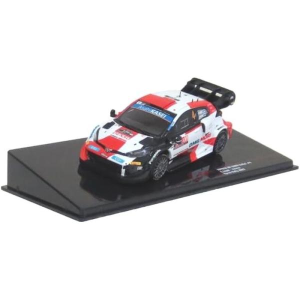 IXO 1/43 トヨタ GR ヤリス RALLY1 2022年イープルラリー #4 E.Lappi/J.Ferm。