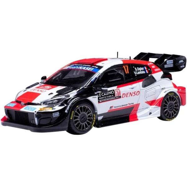 IXO 1/43 トヨタ GR ヤリス RALLY1 2023年 モンテカルロラリー#17 S.Ogier / V.Landais。