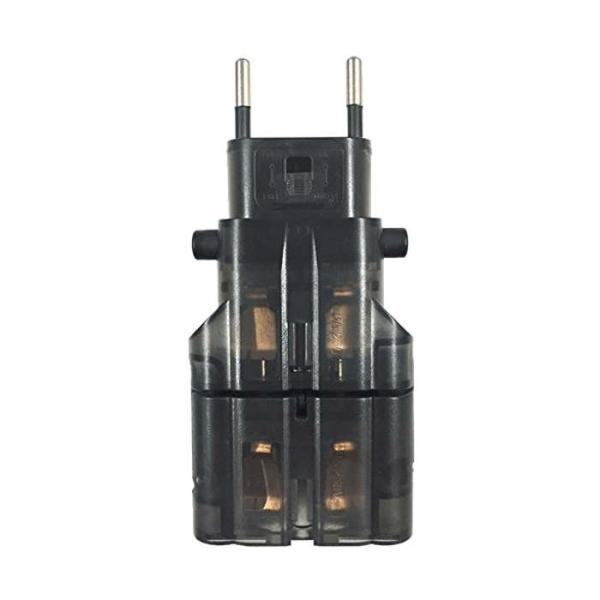 日本製品(Aタイプ)だけでなく海外製品(B.C.O.SE.BF.B3.O2.CB:ブラジルタイプ)の電源プラグも変換することができます。便利な専用ケース付き。新規格のBFコンセントに対応したピンロック機能搭載。※変換プラグは電圧を変換するア...