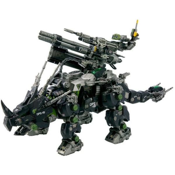 暗黒軍による改良型重装甲突撃型ゾイド「ダークホーン」がHMMシリーズに新規デカールを追加して再ラインナップ。レッドホーンにハイブリットバルカン砲を始めとした追加パーツを搭載。またボーナスパーツとして頭部コックピット他のクリアーパーツはクリア...