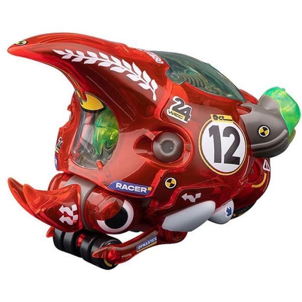 大兜丸 Dynastes クリアーレッド。