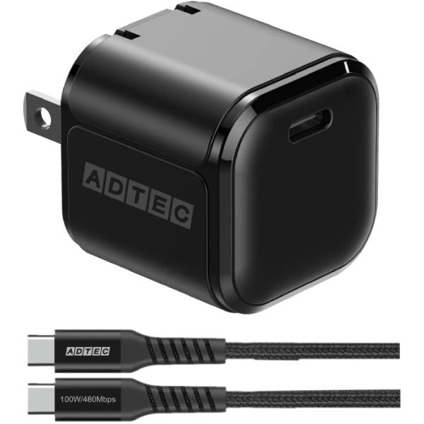 33W出力対応の「APD-V033C-BK/WH」は35mm四方の非常にコンパクトなPD充電器になります。スマホ、タブレットだけでなく、Switchまで対応可能。PPSに対応し細かな電圧にも対応し、対応機器と接続では高速、尚且つ安全に充電可...