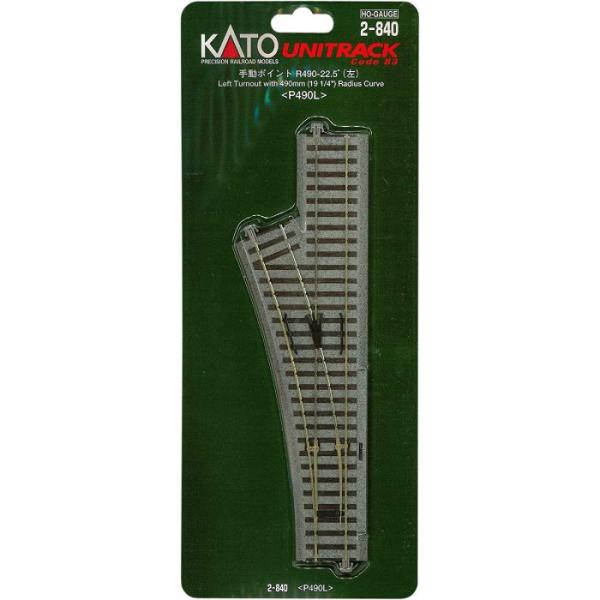 道床付線路システムの決定版として好評を博するKATOユニトラック線路システムに、使い易さとNゲージ用ポイントに匹敵する低価格を実現した“新規規格”の手動ポイントを商品化することで、HOゲージに新たなレイアウトと運転の世界を提案します。　●手...