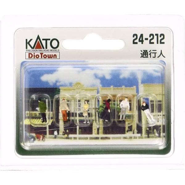 このNゲージ人形は、1/150スケールのトータルレイアウトシステム「ジオタウン」の演出に最適です。　●老若男女の人々。ホームや街中、公園などに。　●6体入り。