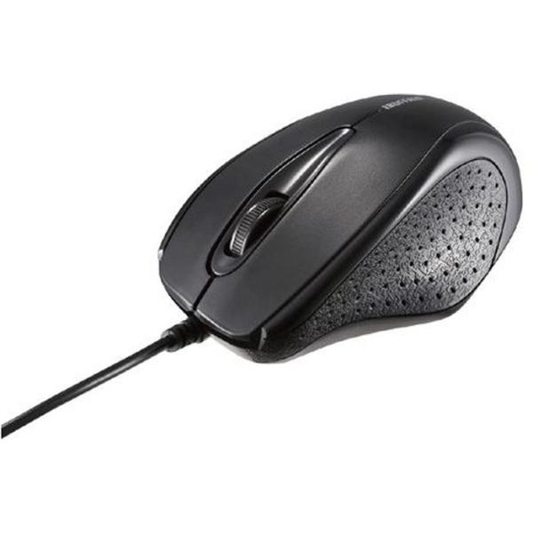 ●環境に配慮した簡易パッケージモデル●使いやすく無駄な機能を省いたシンプル、スタンダード有線マウス●手になじむデザイン。