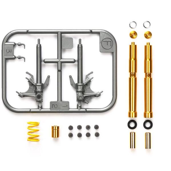 タミヤ（TAMIYA）｜1/12 ヤマハ YZF-R1M フロントフォークセット。