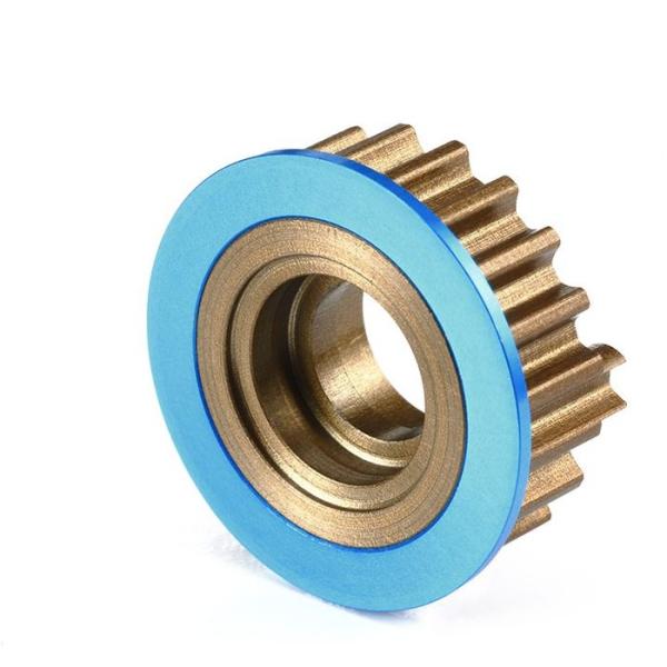 特殊なアルマイト処理を施したアルミ製プーリー。優れた駆動効率と耐摩耗性を両立させました。駆動系の要となるパーツだけに、定期的な交換が高性能を保つポイントです。