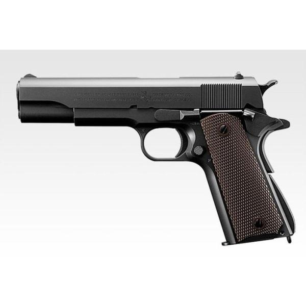 東京マルイのM1911A1コルトガバメント。それはこれまでのガスブローバックシリーズのコンセプトを打ち破る、新たな挑戦の結晶と言えるでしょう。実物のパーカライズド仕上げを彷彿させる、フレームとスライドのブラスト仕上げ、念入りに処理したパーテ...