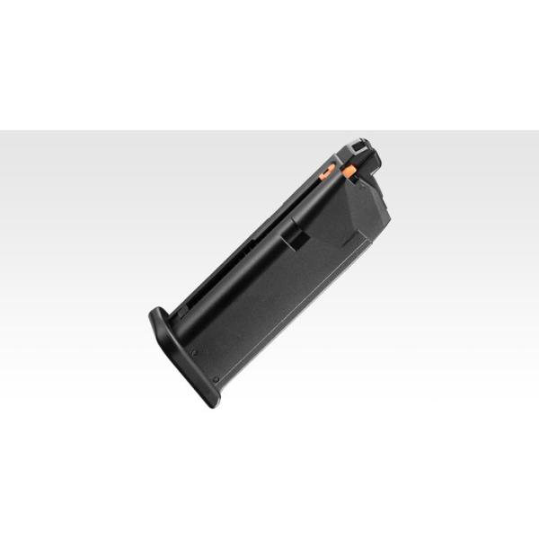 装弾数22発、ガスブローバック・グロック19用マガジン。