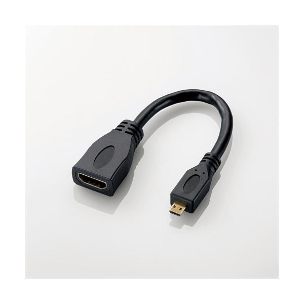 HDMI端子（タイプA）をHDMI-Micro端子（タイプD）に変換するHDMI変換ケーブルです。HDMI-Micro端子（タイプD）を持つデジタルカメラなどをテレビに接続することができます。サビなどに強く信号劣化を抑える金メッキプラグを採...