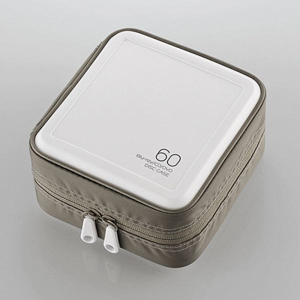 Blu-ray/CD/DVD Discを全方位からしっかり保護できる。きめが細かい不織布を使用した、60枚Discが収納可能なBlu-ray/CD/DVD対応ファスナーケース。■サイズ：約 幅168mm×奥行85mm×高さ170mm■重量：...