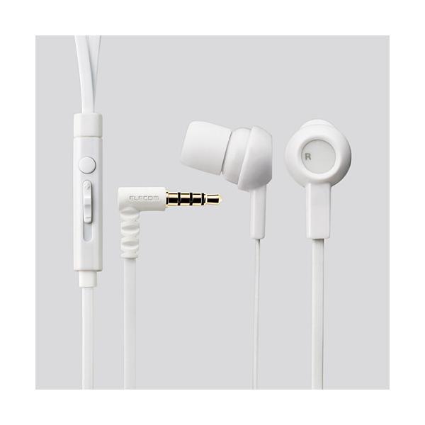 φ3.5mm4極ミニジャックを持つスマートフォンに接続し、音楽を楽しむだけでなく、通話もできるマイク付きのステレオヘッドホンです。 マイクには着信応答／通話終了スイッチが付いています。またボリューム調整も可能です。 取りまわしやすく、からま...