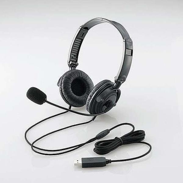 コンパクトに収納できる折りたたみ式のヘッドセットです。しっかりと音声を聞き取れる両耳オーバーヘッドタイプです。安定した装着感で、長時間の使用でも疲れにくい、やわらかなクッション素材をイヤーパッドに採用しています。迫力あるサウンドを楽しめる4...