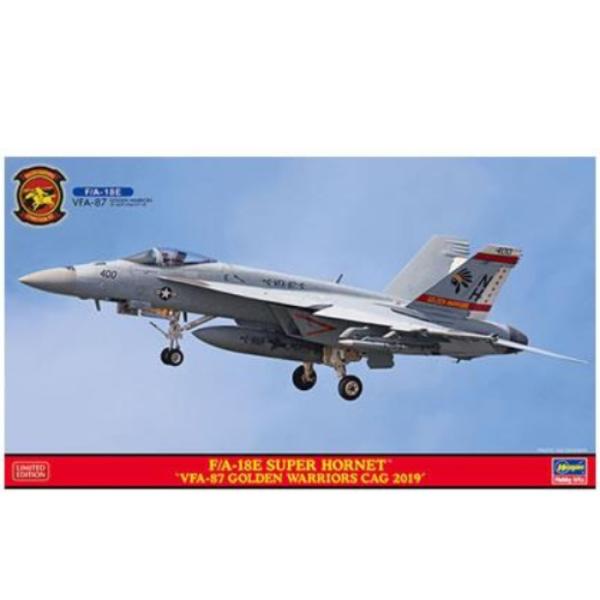 VFA-87のエンブレムワッペンが付属！VFA-87は「ゴールデンウォリアーズ」の愛称で呼ばれるF/A-18Eを運用する飛行隊です。セオドアルーズベルトに艦載される第11空母航空団に所属しています。付属のワッペンは天地約10cmの刺繍タイプです。