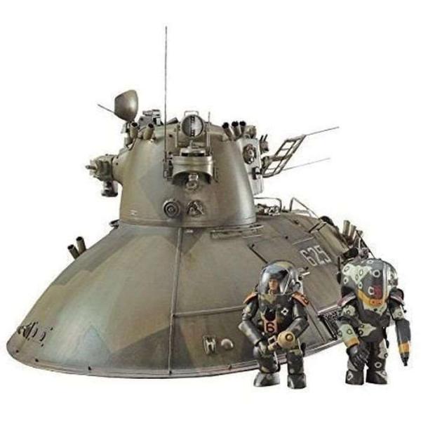 本機はシュトラール国防軍が対AFS用に開発した無人大型ホバー戦車です。敵AFSからの中間赤外線レーザー攻撃に耐える、特殊耐熱セラミック装甲を持ち、砲塔には2門の6cmレーザーカノンを搭載した強靭な移動砲台です。敵AFS（通称：ピーナッツ）を...