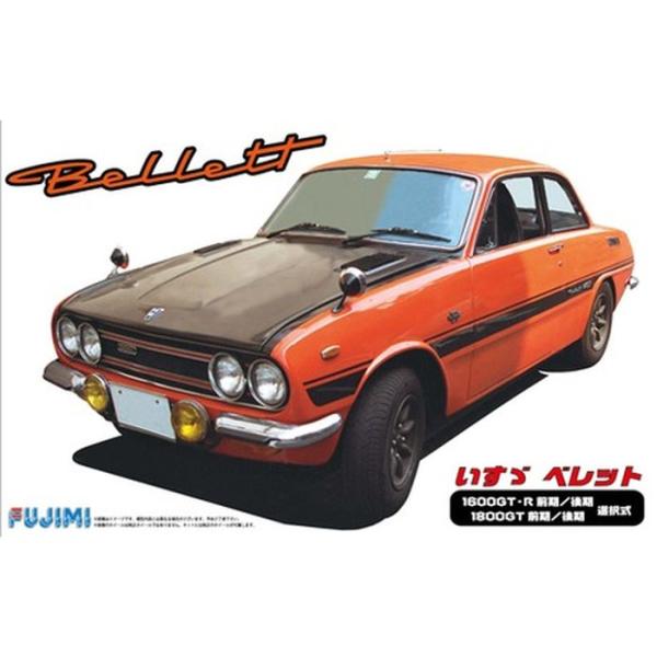 プラモデル 模型 ID-86 1/24 ISUZU Bellett いすゞ ベレット 1600GT-R/1800GT 車種選択式。