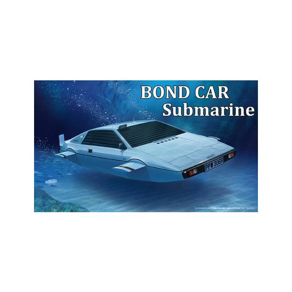 ロータス・エスプリをベースに、潜水可能な装備を施したボンドカーを1/24スケールのプラスチックモデルでキット化。 潜水Ver.として、水中翼や垂直発射のミサイル部分、ウインドゥのフィン、後部カバー付きスクリューなどの特徴を完全新金型で再現し...