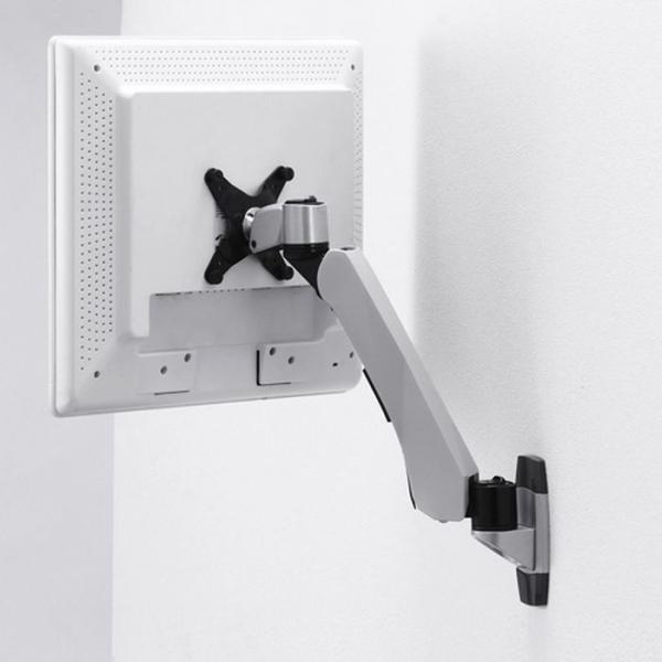 垂直可動の壁面へ取り付けるタイプです。液晶ディスプレイ・テレビなどの取り付けに最適です。2〜10kgまでのディスプレイに対応します。映像の鑑賞はもとより、オフィスの案内掲示用、病室などの液晶テレビの設置などにも使用できます。アームにケーブル...