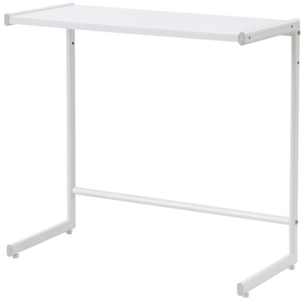 モニタ上の空間を有効利用できる卓上ラック。