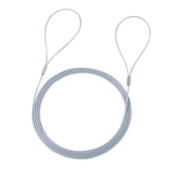 取り付け部品、鍵などに接続する、eセキュリティ用ワイヤーです。